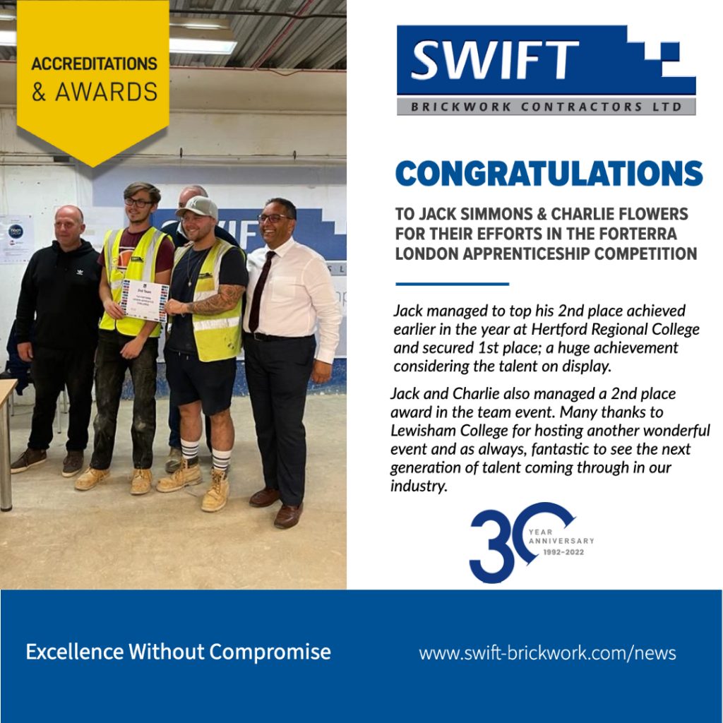 Swift Brickwork Contractors Limited - Always striving to deliver ...