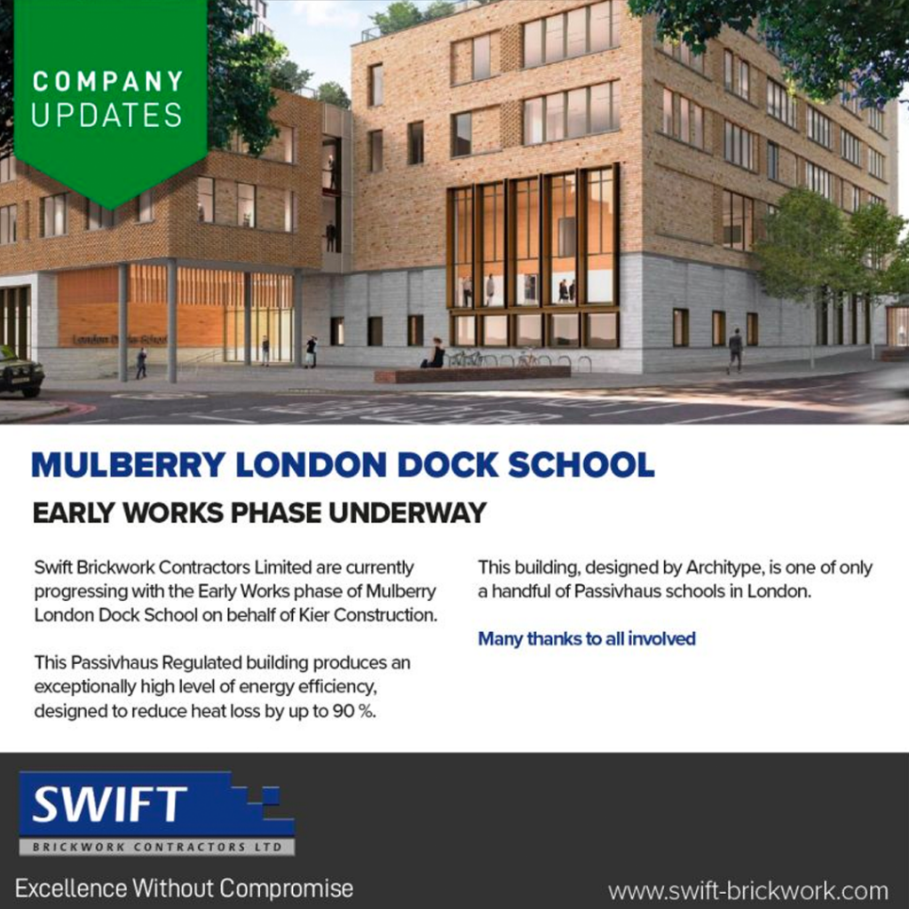 Swift Brickwork Contractors Limited - Always striving to deliver ...